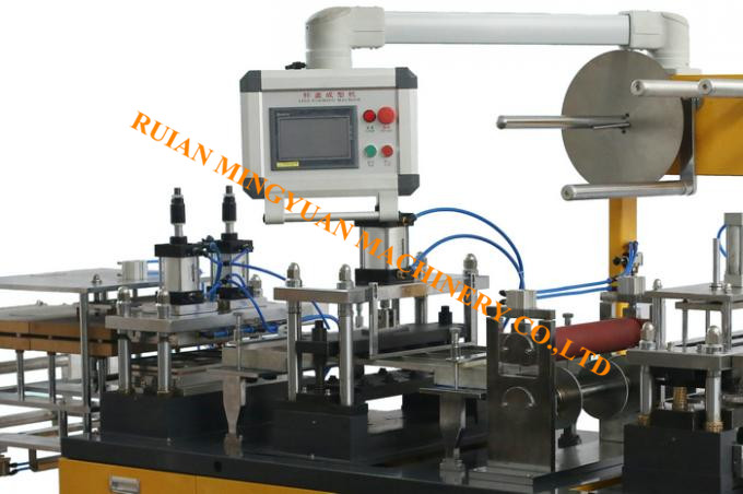 Powerful Plastic Covers Manufacturing Machine / Paper Cup Plastic ...