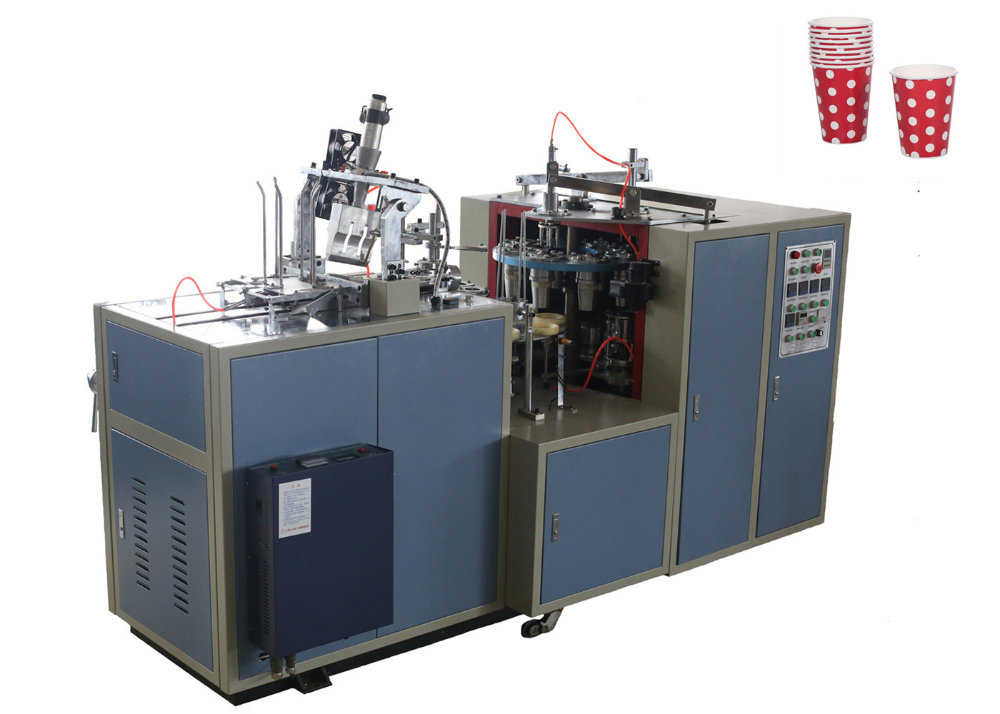 Takeaway Coffee Paper Cup Making Machine Cup Size 50ML 350ML With Takeaway Coffee Paper Cup Making Machine Cup Size 50ML 350ML With